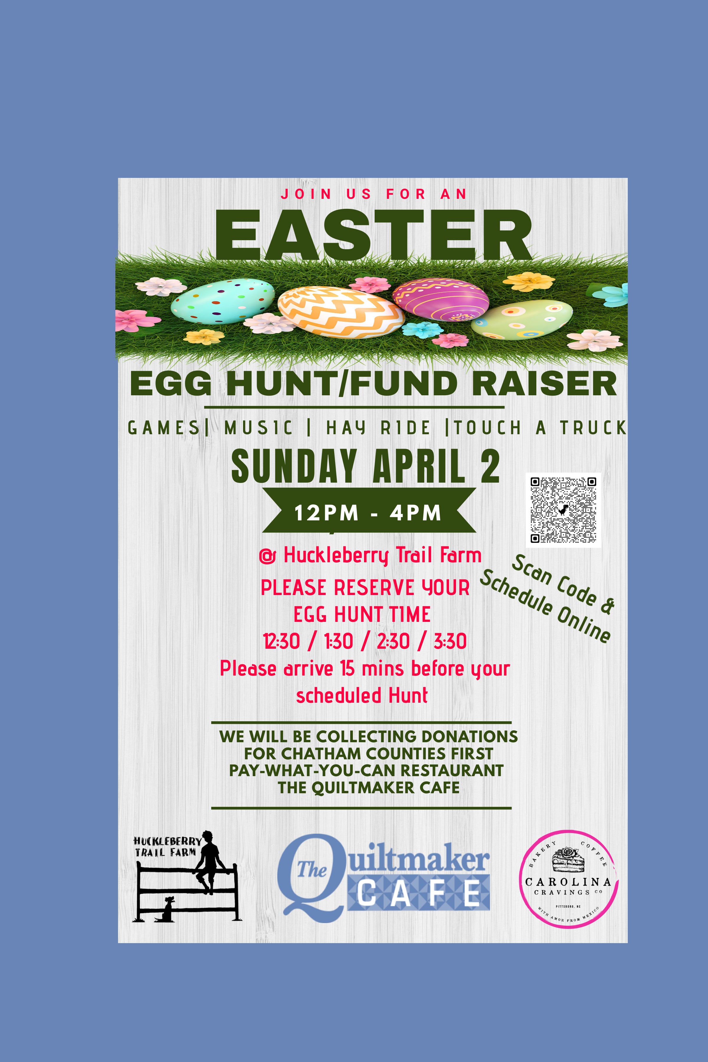 Easter Egg Hunt and Fund Raiser | Carolina Cravings Co.